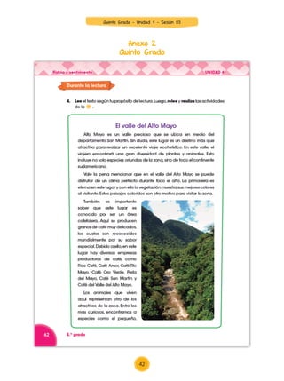 Documentos primaria-sesiones-unidad04-quinto grado-integrados-5g-u4 ...