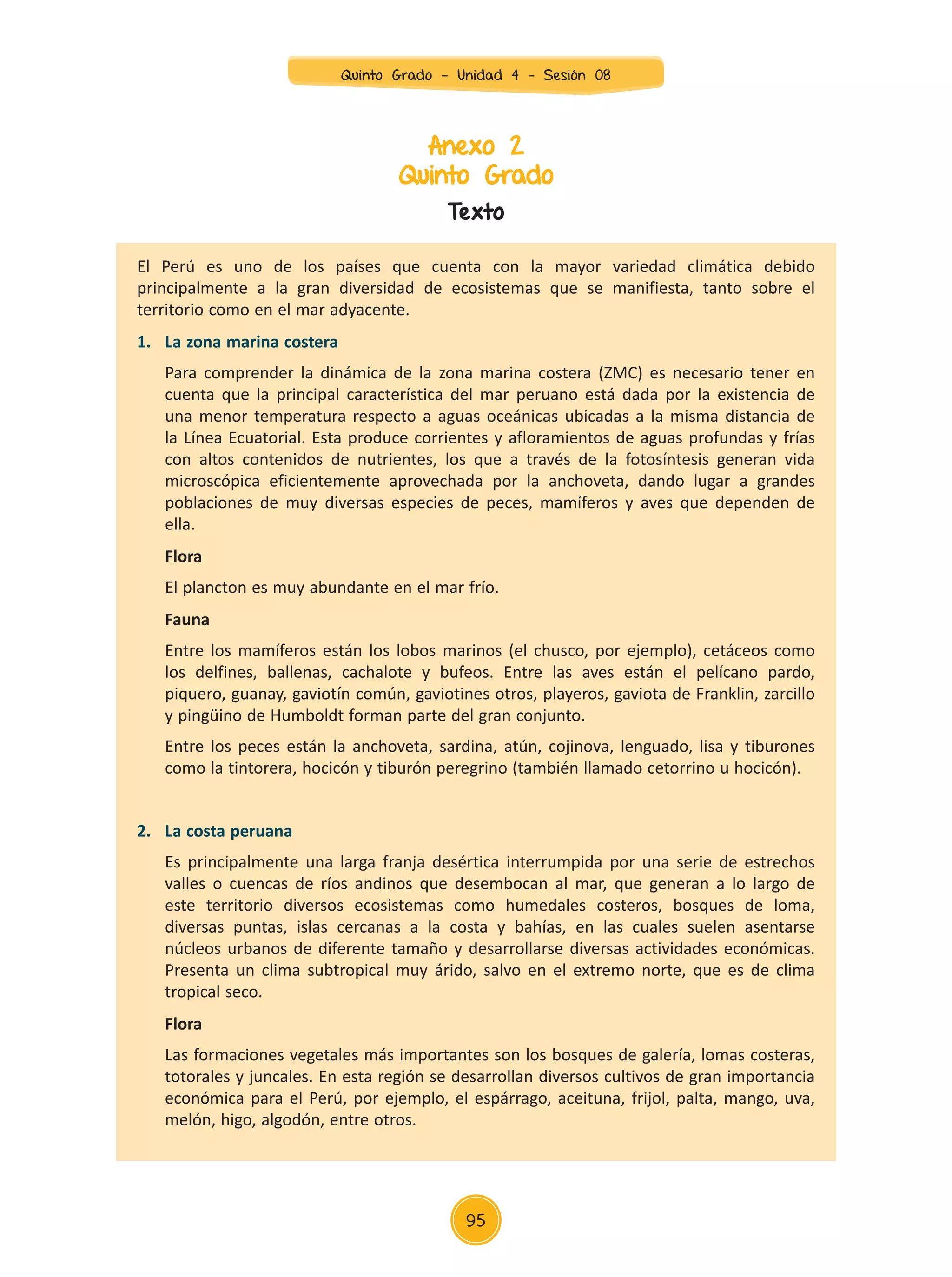Documentos primaria-sesiones-unidad04-quinto grado-integrados-5g-u4 ...