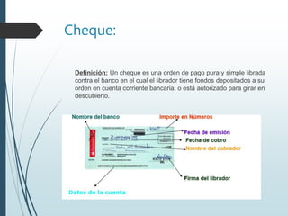 Capitulo II documentos comerciales y definiciones | PPTX