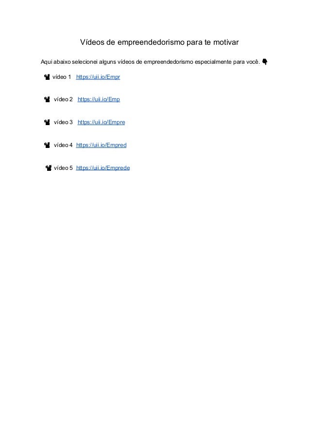 Empreendedorismo | PDF