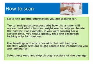 Documentos empresariales 1 skim scan | PPT
