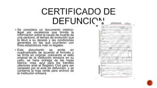 DOCUMENTOS MÉDICO LEGALES EN MEDICINA LEGAL Y FORENSE.pptx