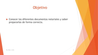 Documentos notariales | PDF