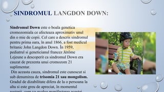 Sindromul Down | PDF