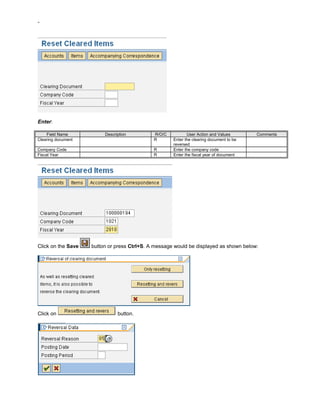 Document reversal | DOC