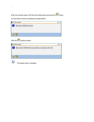Document reversal | DOC