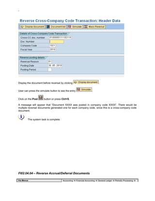 Document reversal | DOC