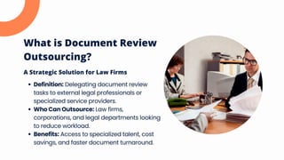 Document Review Outsourcing: A Smarter Approach for Law Firms | PPT