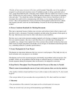 Document Review Process, Guidelines & Best Practices: 9 Steps to ...