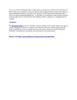 Document Review Process, Guidelines & Best Practices: 9 Steps to ...