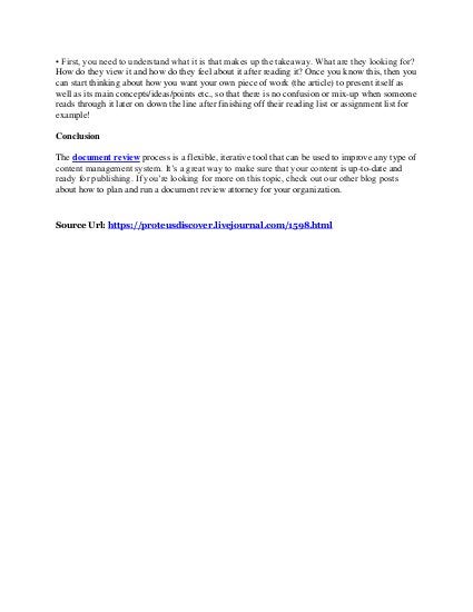 Document Review Process, Guidelines & Best Practices: 9 Steps to ...