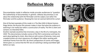 Documentary Modes | PPT