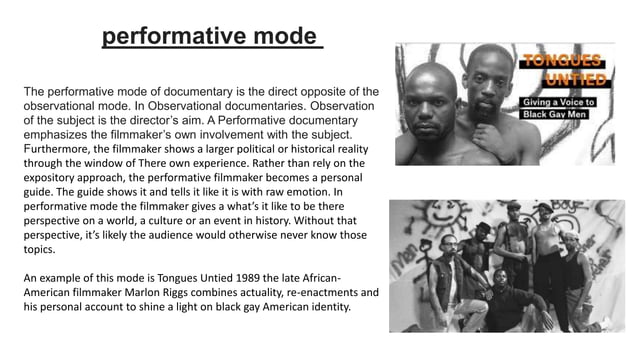 Documentary Modes | PPT