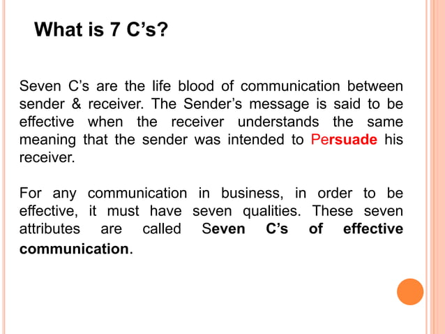 Documents.mx 7cs of-communication-presentation | PPTX