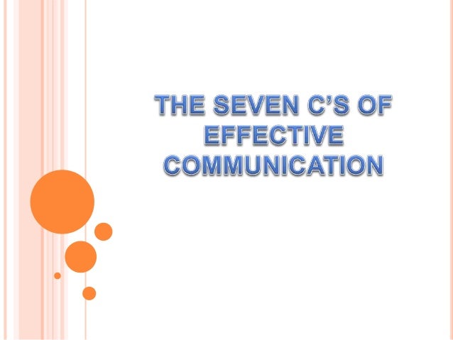 Documents.mx 7cs of-communication-presentation
