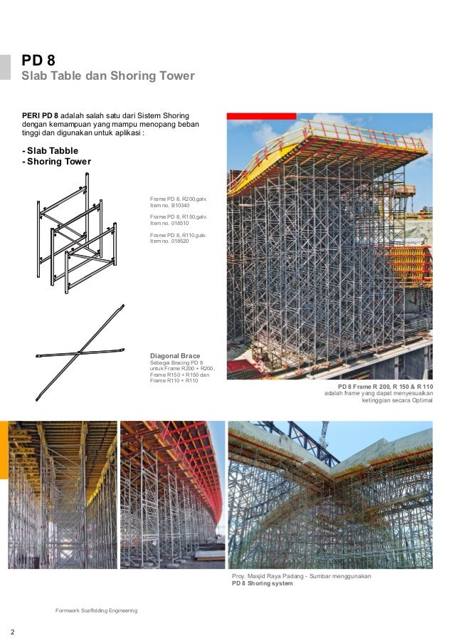 Brosur Dan Spesifikasi Perancah 2000