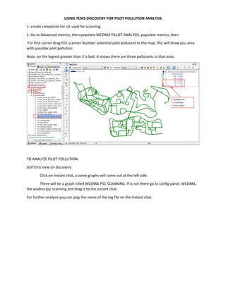Documents.tips using tems-discovery-for-pilot-pollution-analysisdoc | DOC