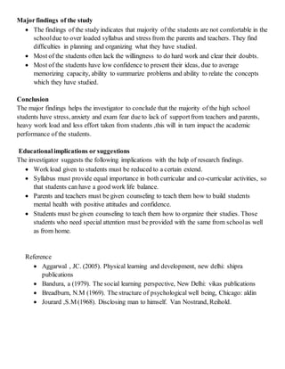 Project on Problems of Learning | PDF