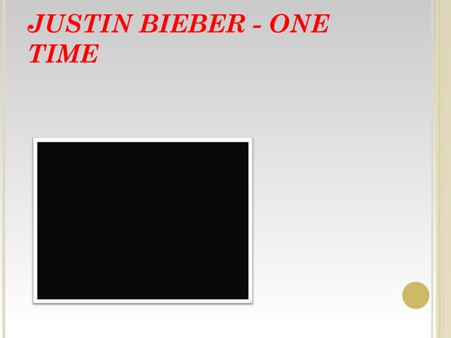 Justin Bieber biography | PPT