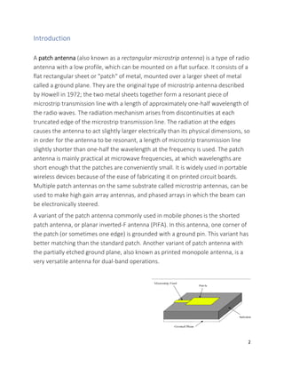 Inset Fed Rectangular Patch Antenna | PDF