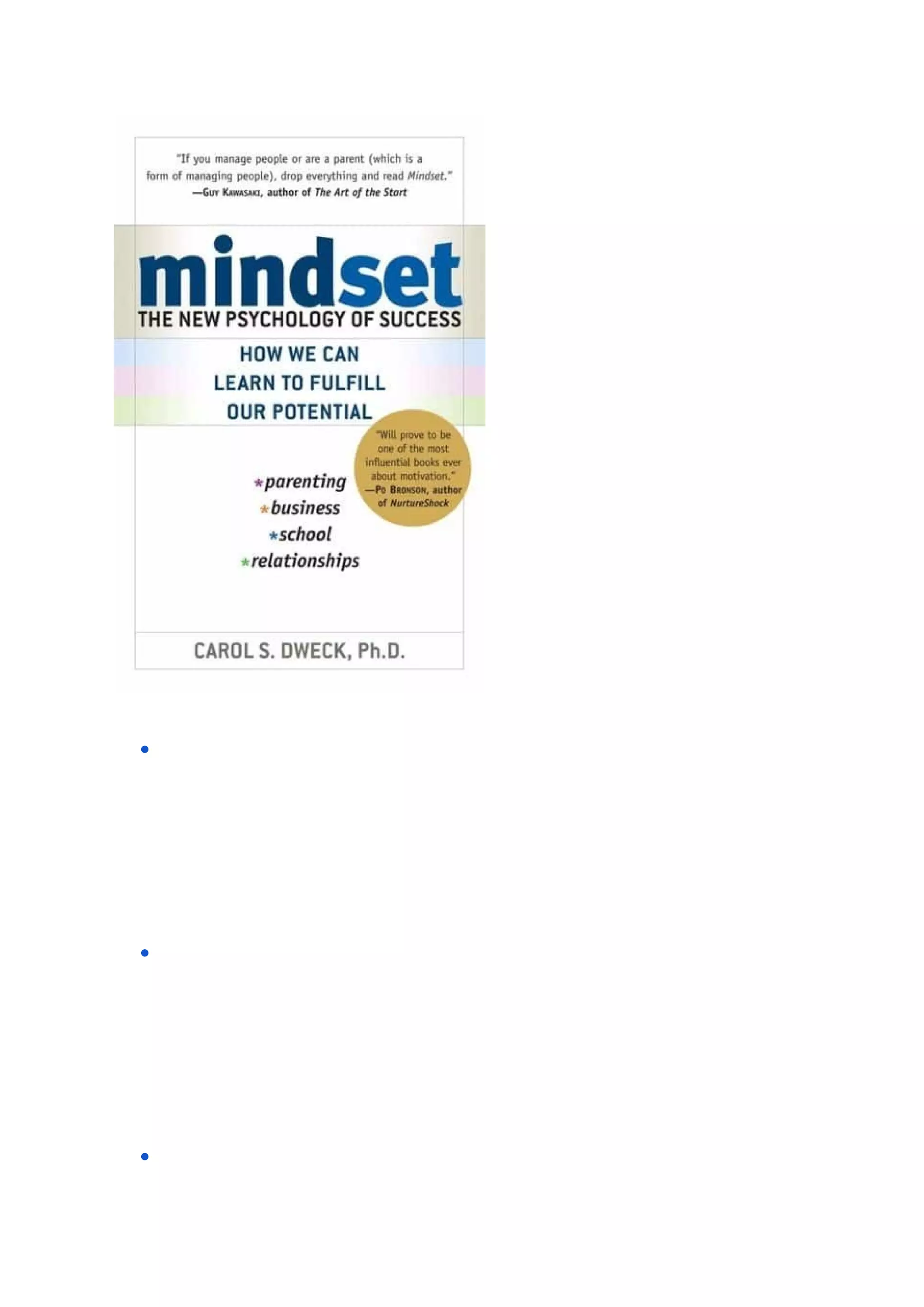Change your mindset | PDF