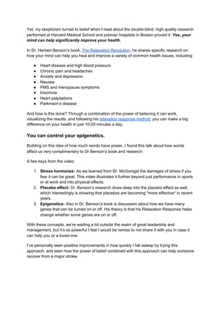 Change your mindset | PDF