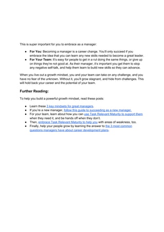 Change your mindset | PDF