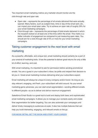 EMAIL MARKETING SECRET | PDF