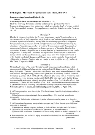 Documents based question | PDF