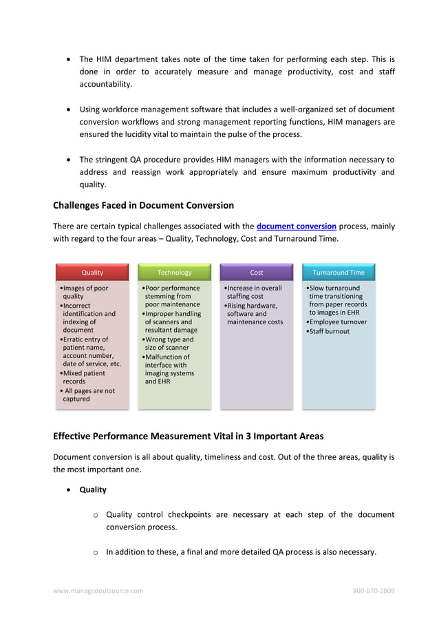Document Scanning and Conversion in HIM Department – an Overview | PDF ...