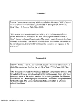 Documents dbq | PDF | Political Issues & policy | Politics