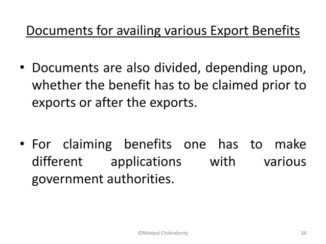 Documents for imports and exports | PPTX | Logistics | Business