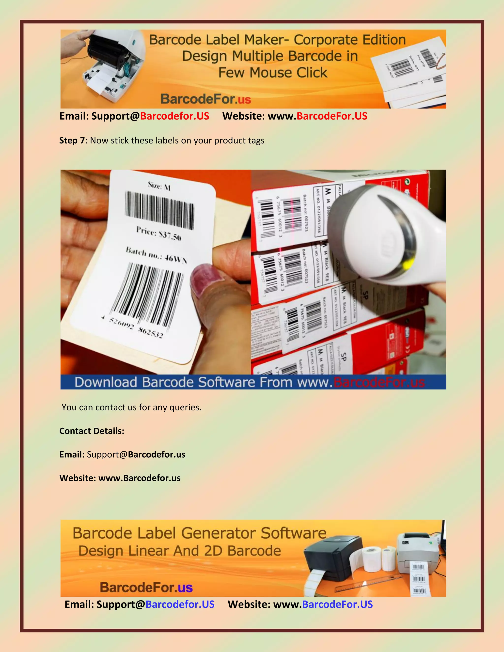 How To Generate Sequential Random And Constant Series Barcodes Pdf