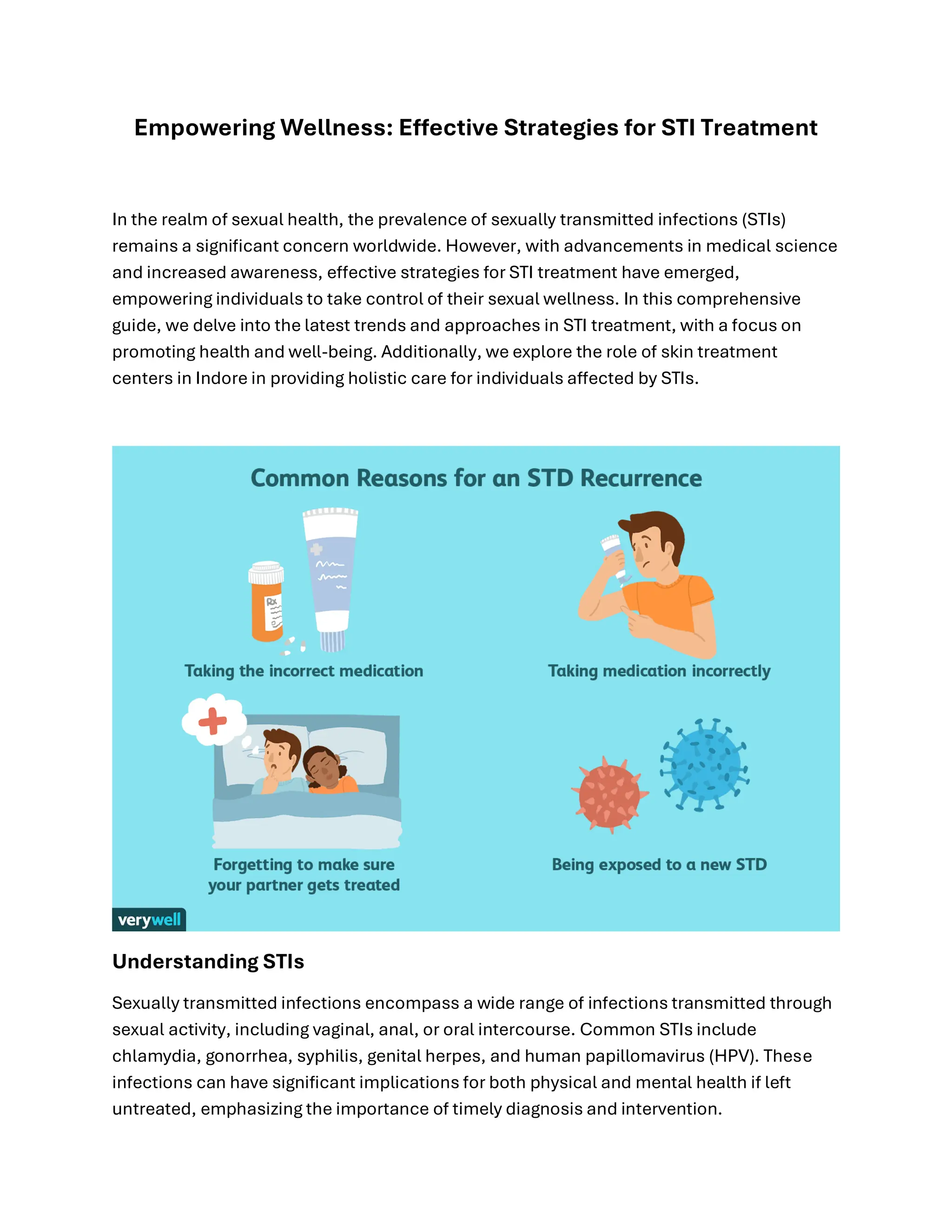 Empowering Wellness: Effective Strategies for STI Treatment | PDF