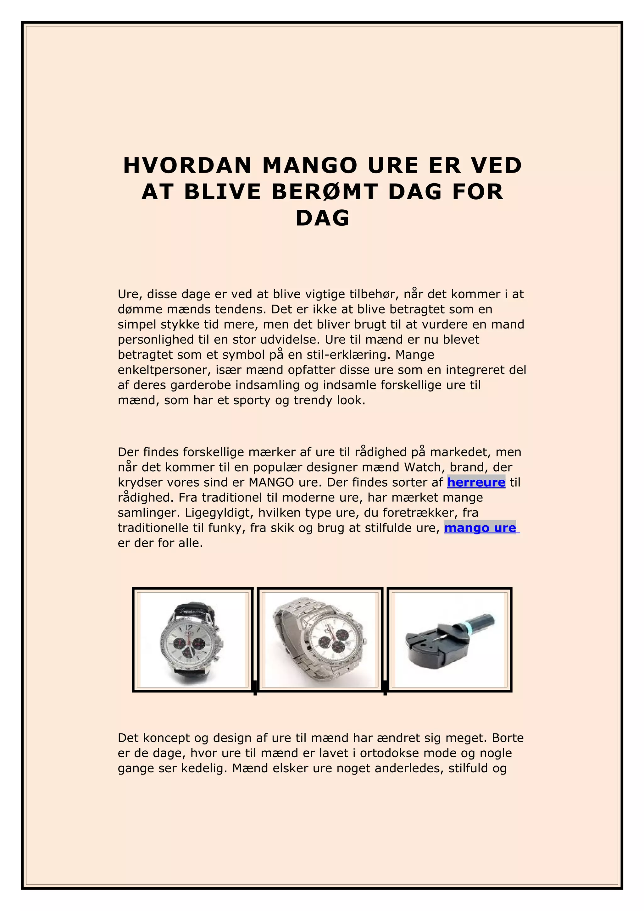 Sådan Care til din Ringe | DOC