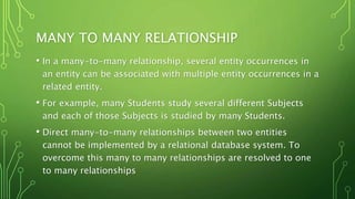 Database Relationships | PPT