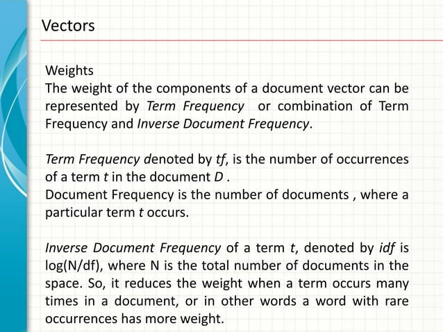 Document similarity with vector space model | PDF