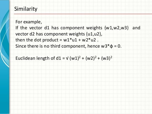 Document Similarity With Vector Space Model