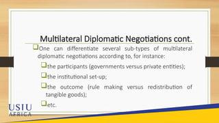 Documents of Diplomatic Negotiations.pptx | Family and Relationships