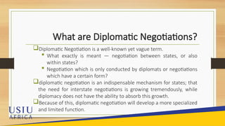 Documents of Diplomatic Negotiations.pptx | Family and Relationships