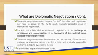 Documents of Diplomatic Negotiations.pptx