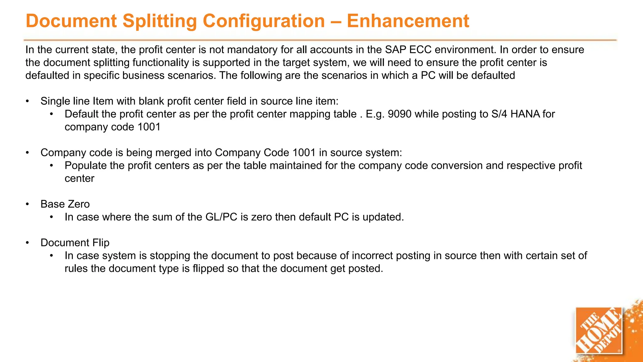document splitting sap s4 hana12345.pptx