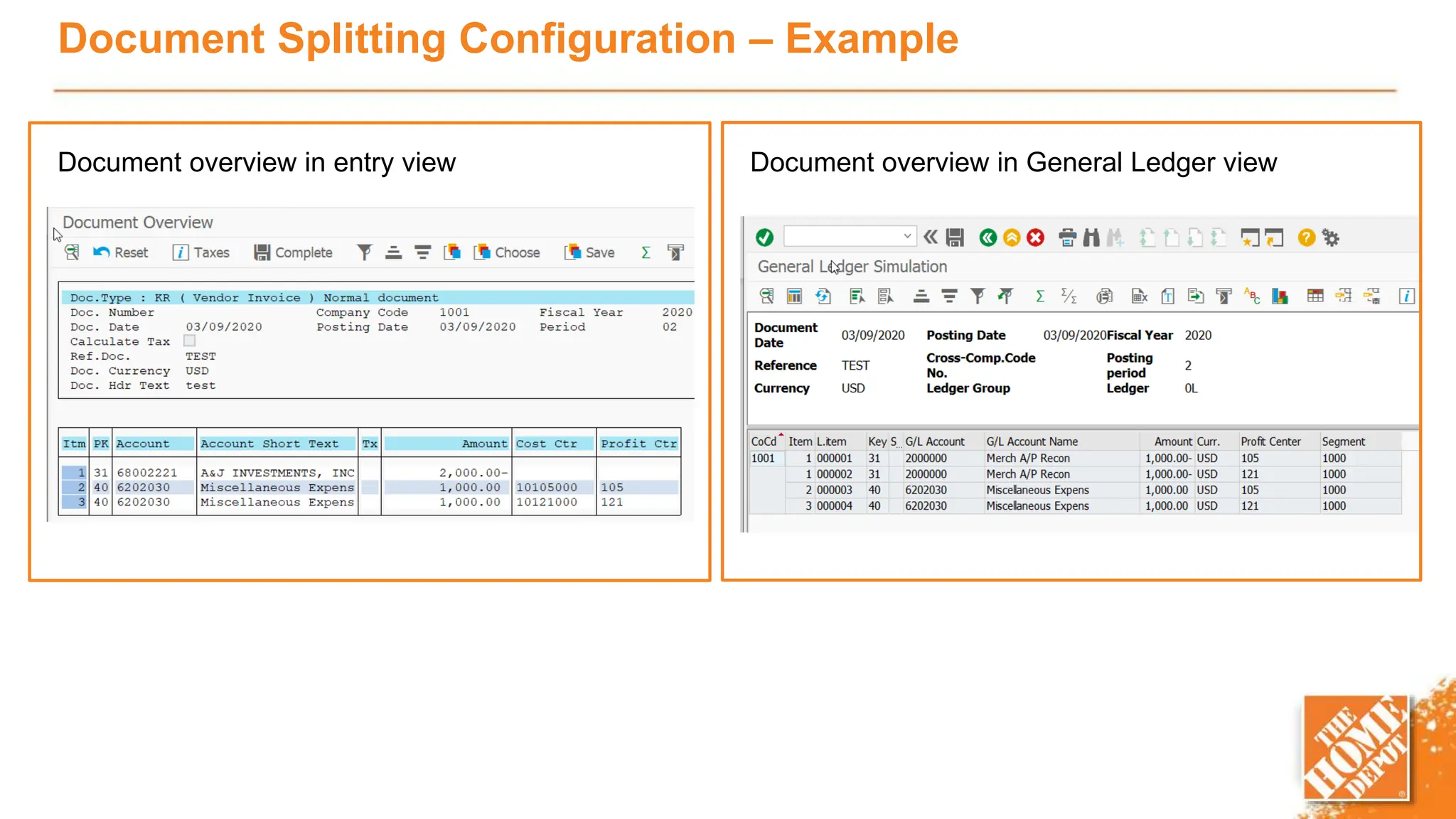 document splitting sap s4 hana12345.pptx