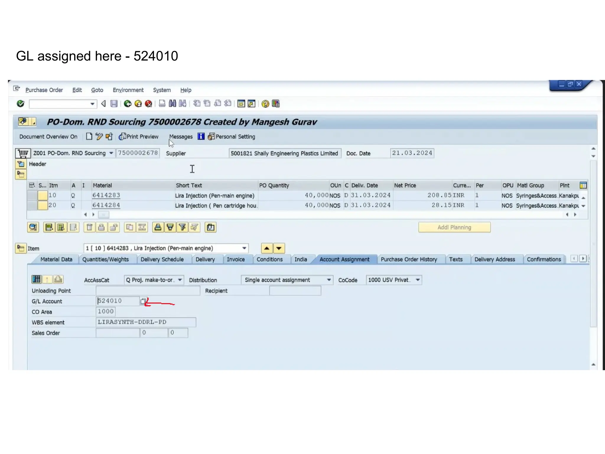 Document Splitting .ppt SAP FI MM INTEGR | PPT