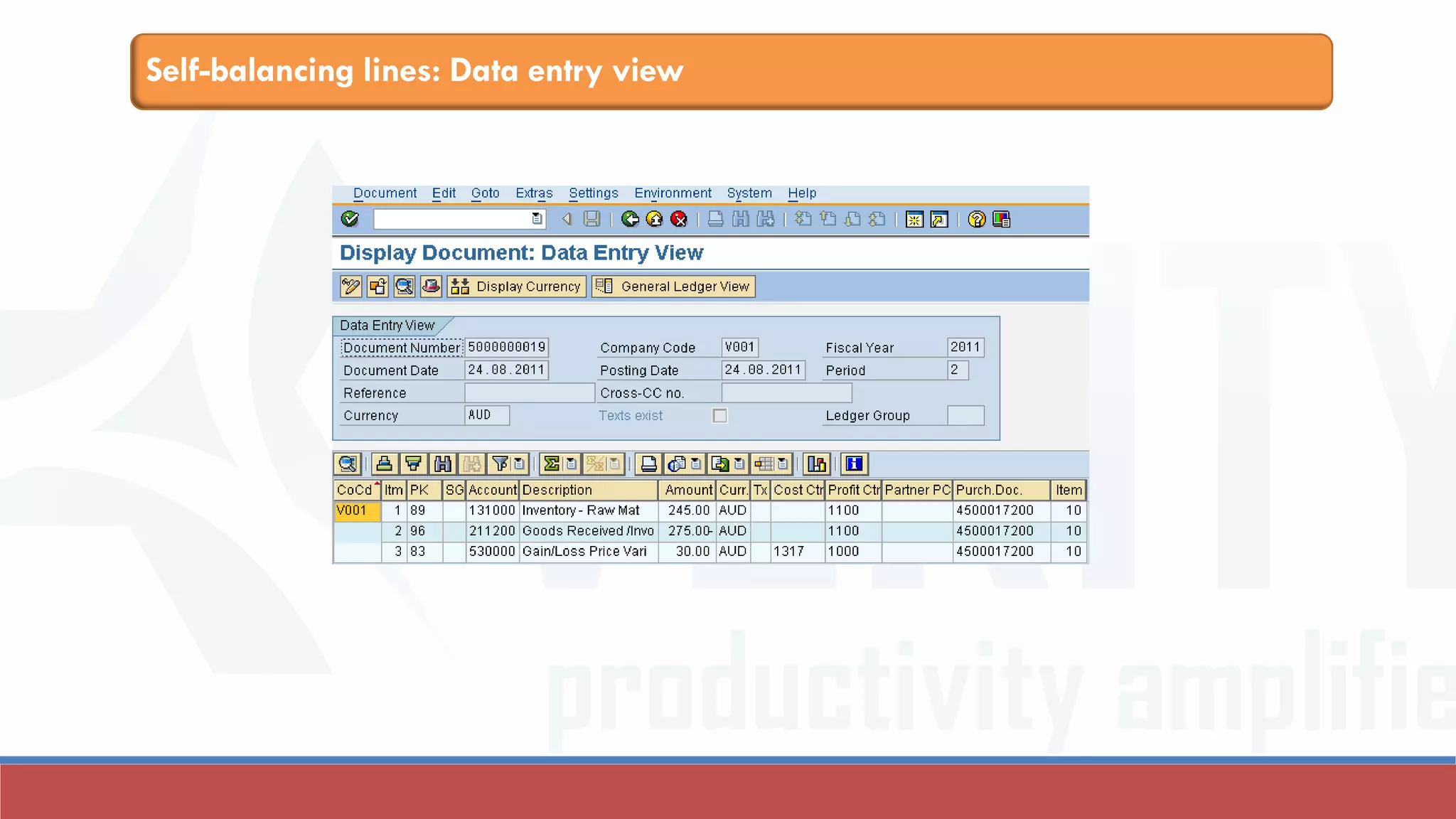 Document splitting in New GL in SAP | PDF