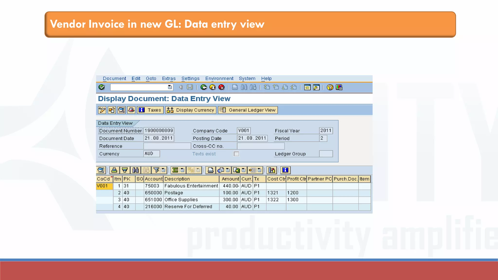 Document splitting in New GL in SAP | PDF