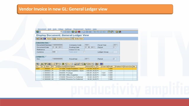 Document splitting in New GL in SAP | PDF | Business Accounting ...