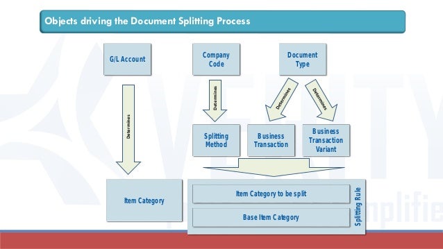 Document splitting in New GL in SAP