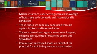 Documents related to marine insurance | PPT