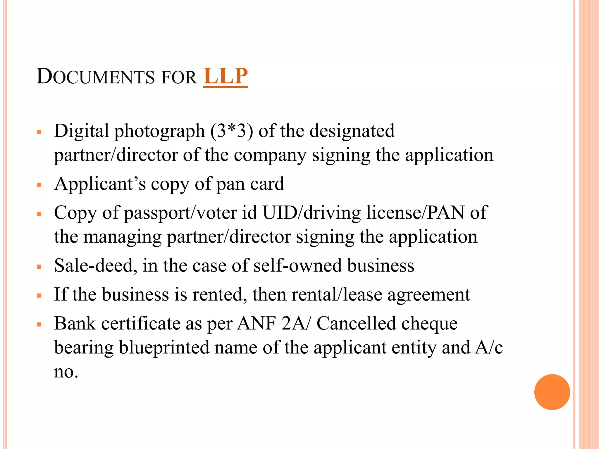Documents Required for IEC Code Registration | Legalraasta | PPTX